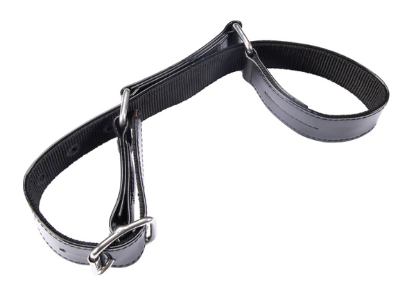 HORSE SENSE KNEE HOBBLES PVC BLACK - Equine Solutions