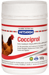 VETSENSE COCCIPROL 100GM - Equine Solutions